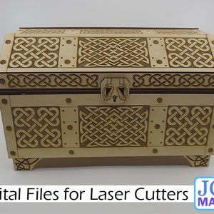 Celtic Treasure Chest | Digital Download | SVG for Laser Cutter ...