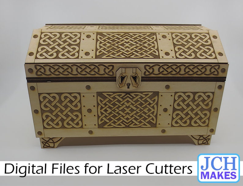 Celtic Treasure Chest | Digital Download | SVG for Laser Cutter ...