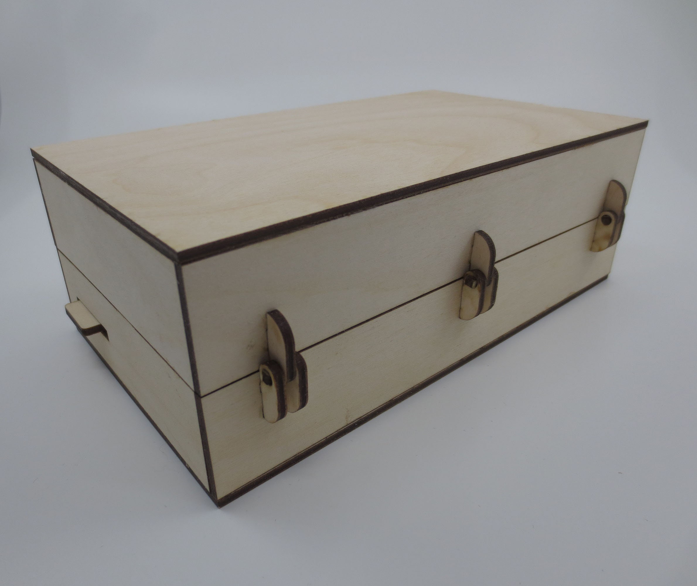 Dice Box With Latch Digital Download SVG for Laser Cutter - Etsy