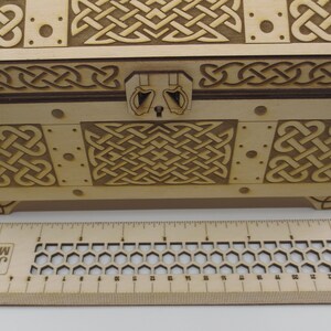 Celtic Treasure Chest | Digital Download | SVG for Laser Cutter ...