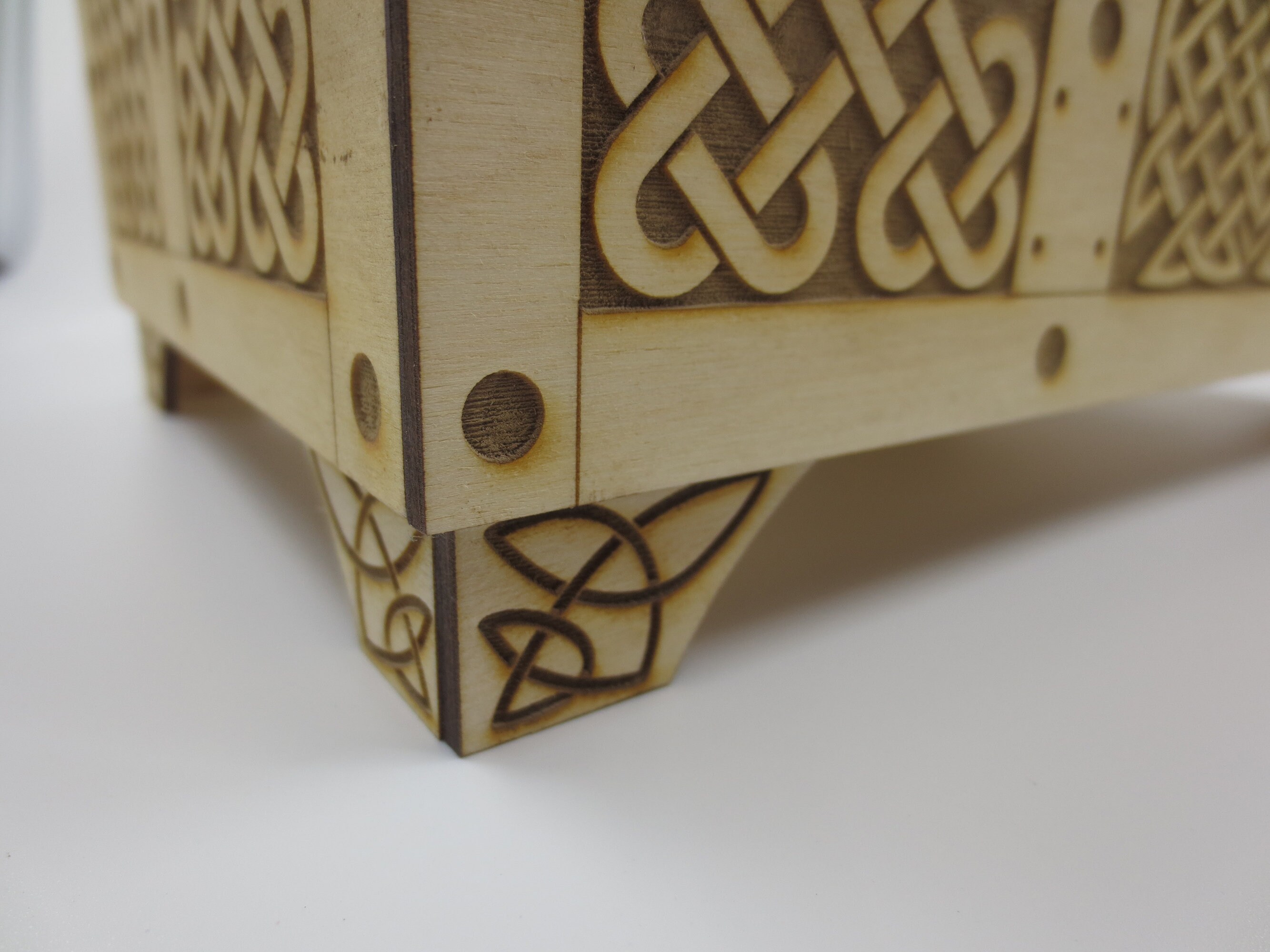 Celtic Treasure Chest Digital Download SVG for Laser - Etsy