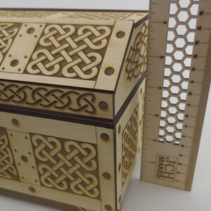 Celtic Treasure Chest | Digital Download | SVG for Laser Cutter ...