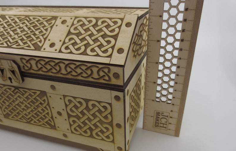 Celtic Treasure Chest Digital Download SVG for Laser - Etsy