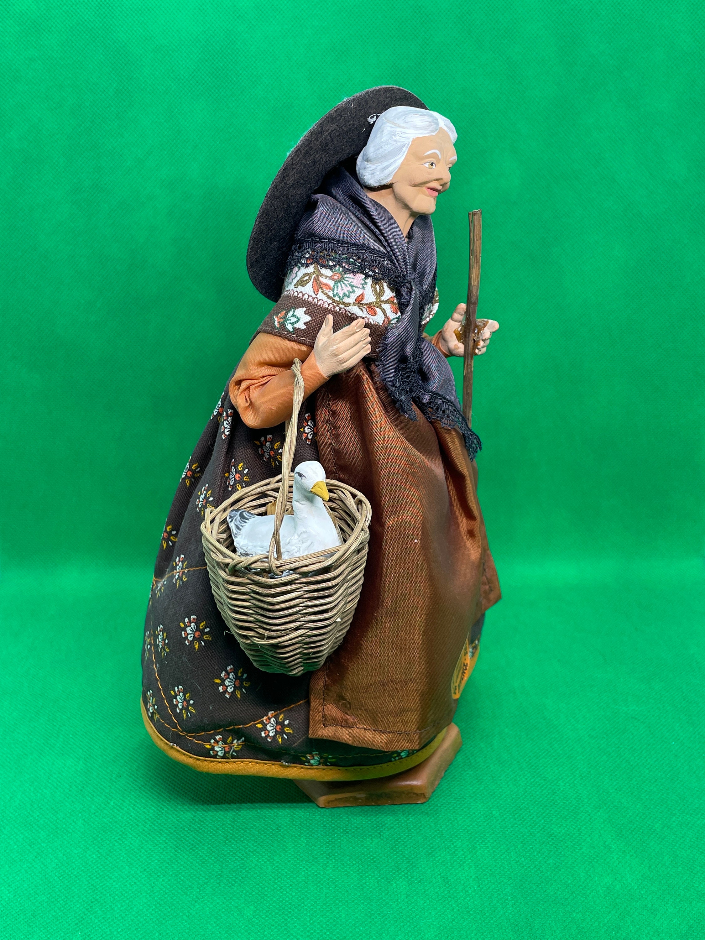 French Provence Clay Folk Art Figurine Doll Santons - Etsy