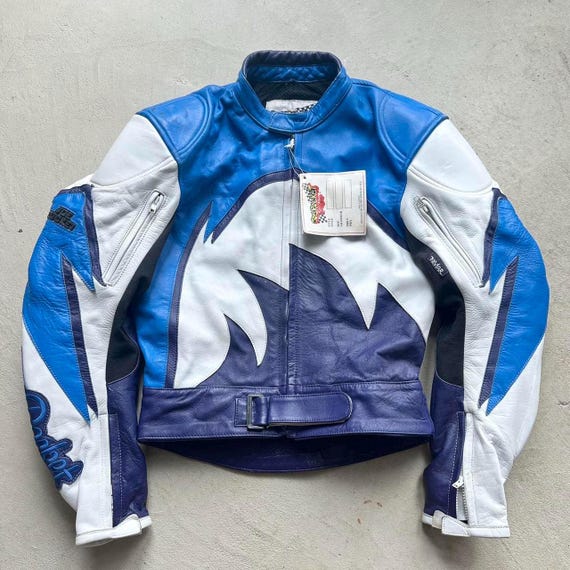 Vintage Joe Rocket Leather Motorcycle Jacket - Gem