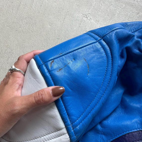 Vintage Joe Rocket Leather Motorcycle Jacket - Gem