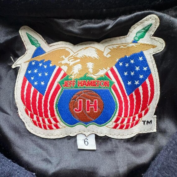 Rare Vintage 90s Jeff Hamilton NBA Classic All Patch … - Gem
