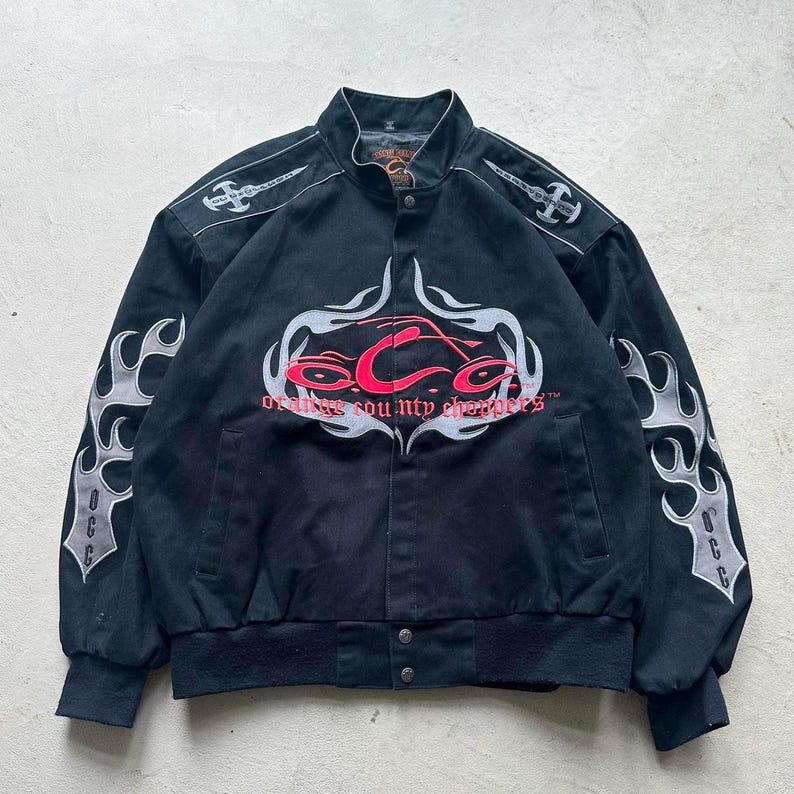 Vintage Orange County Choppers Racing Jacket - Etsy