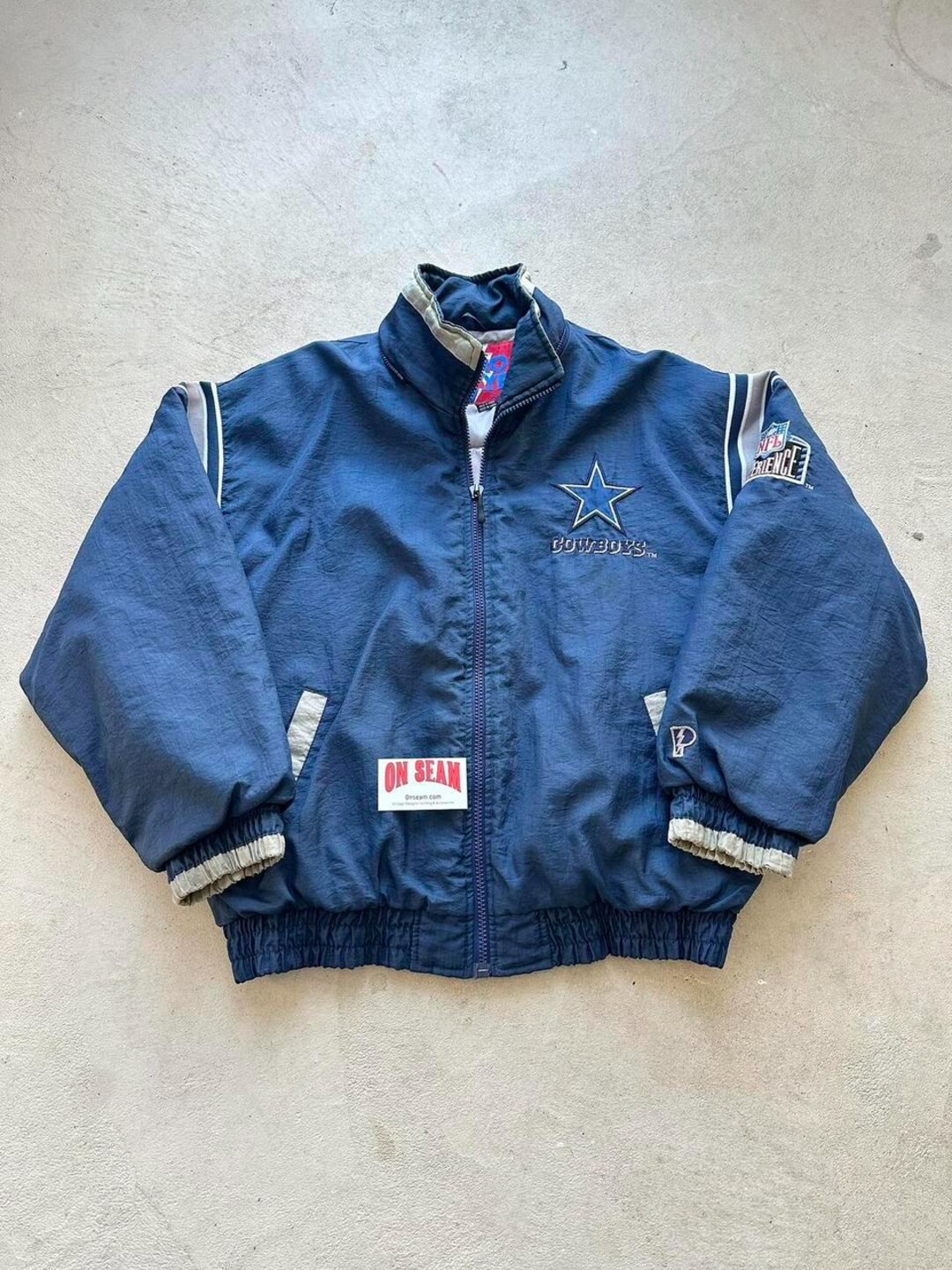 Vintage NFL Dallas Cowboys Puffer Jacket - Etsy