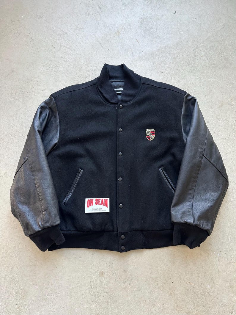 RARE Vintage Porsche Bomber Jacket - Etsy