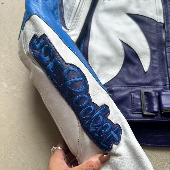 Vintage Joe Rocket Leather Motorcycle Jacket - Gem