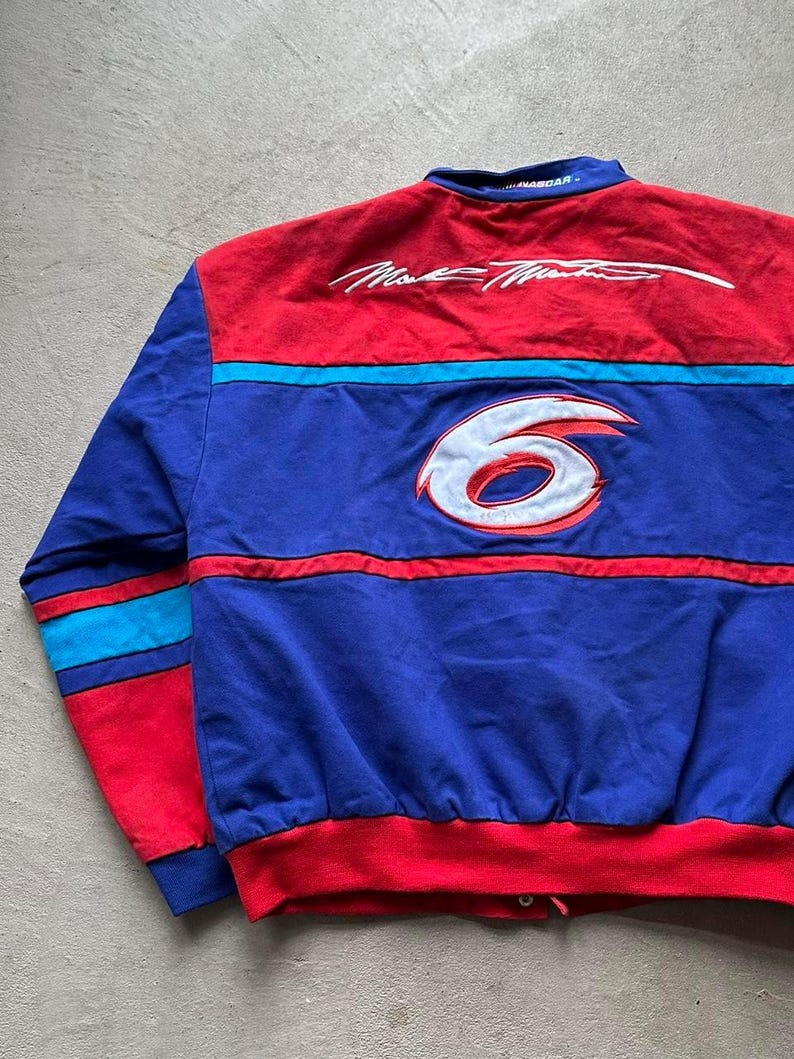 Vintage NASCAR Racing Jacket - Etsy