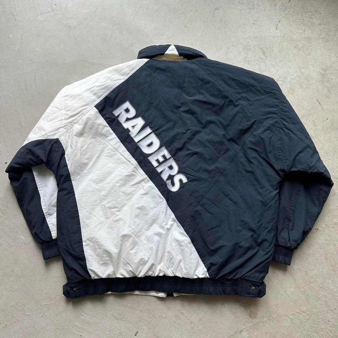 Vintage NFL Raider Windbreaker Jacket - Etsy