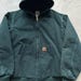 Rare Vintage Carhartt Forest Green Hooded Jacket - Etsy