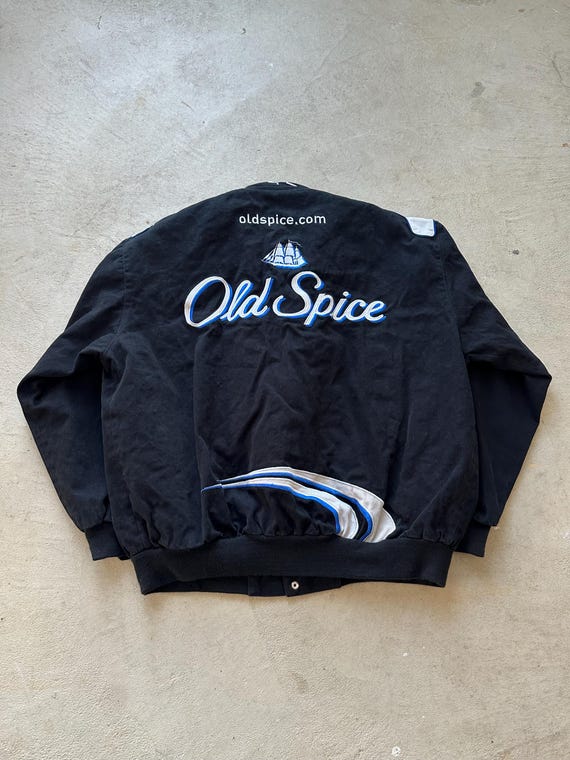 Vintage NASCAR Old Spice JH Racing Jacket - Gem