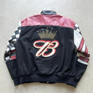 Budweiser Nascar Jacket - Etsy Budweiser Nascar Jacket - Etsy