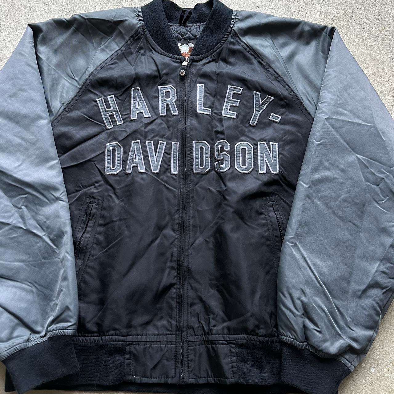 Vintage Harley Davidson Bomber Jacket - L - Etsy