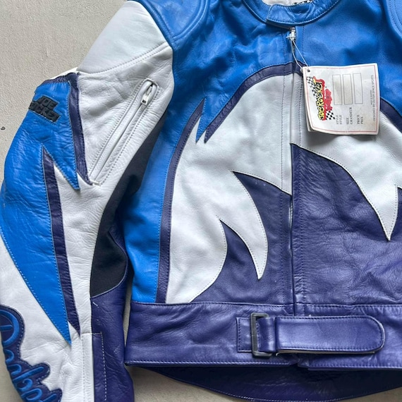 Vintage Joe Rocket Leather Motorcycle Jacket - Gem