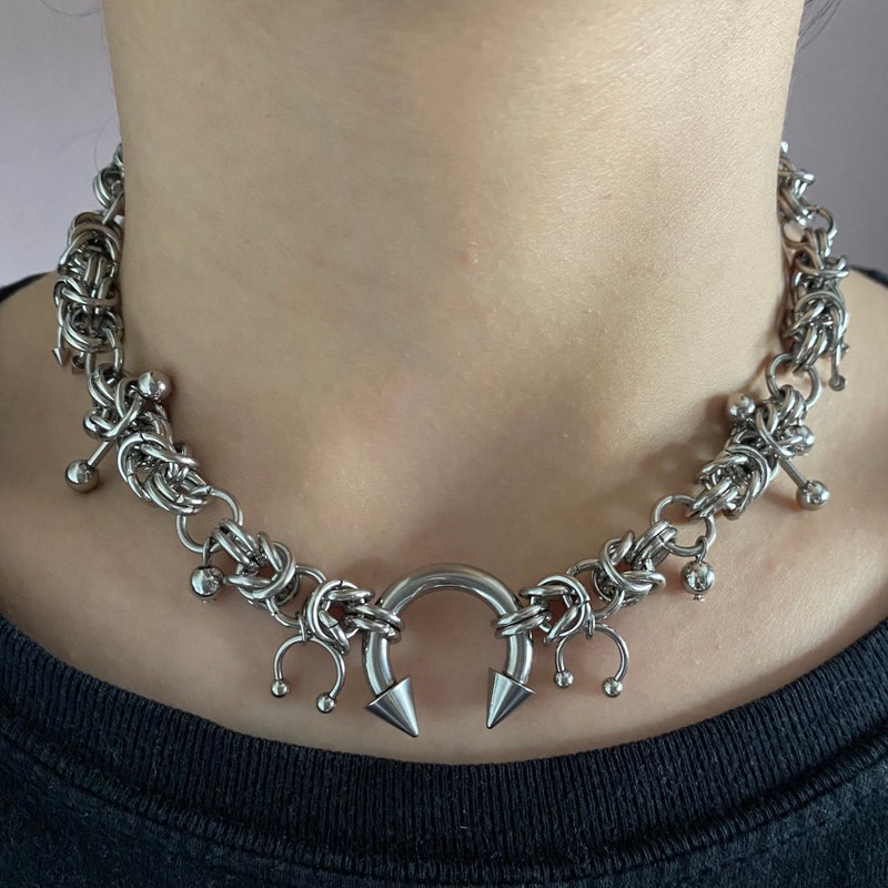 Septum Chain Choker - Etsy