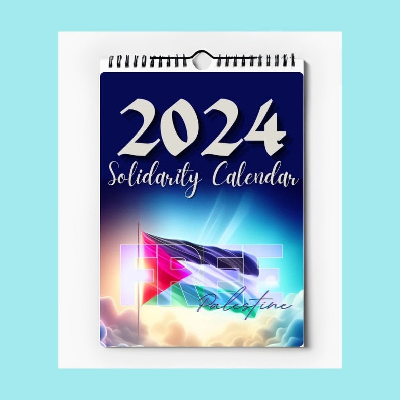 Printable Solidarity 2024 Calendar Digital Print PDF Download - Etsy