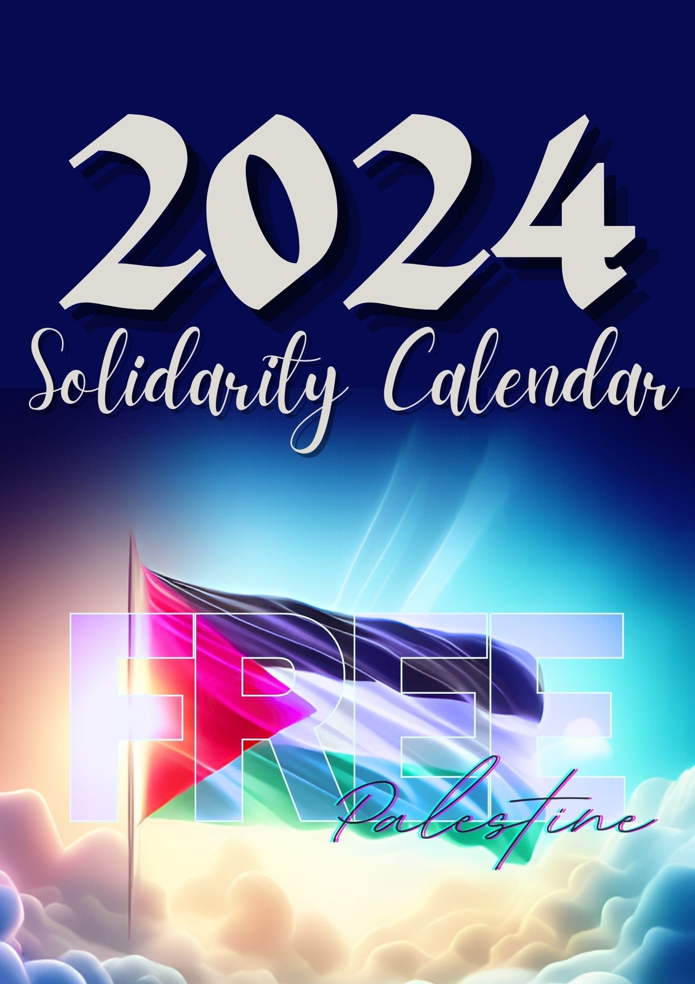 Printable Solidarity 2024 Calendar Digital Print PDF Download - Etsy