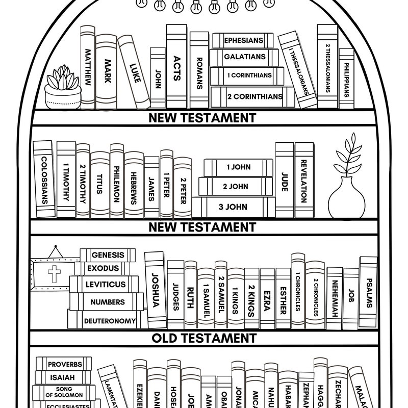 Color in Books of Bible - Etsy