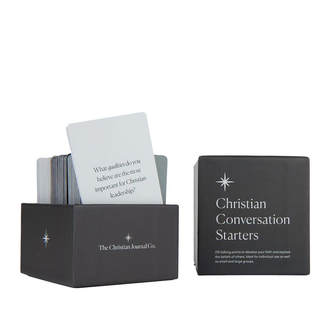 210 Christian Conversation Starters Card Deck, Faith Based Questions ...