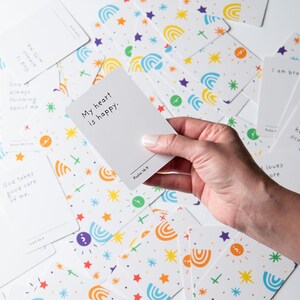 Kids Christian Affirmation Cards, 52 Biblical Affirmations With Bible ...