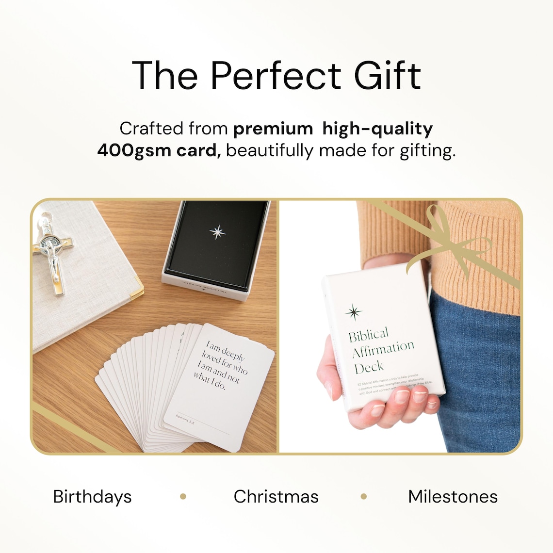 Biblical Affirmation Deck | 52 Card Deck of Bible Quotes | Daily ...