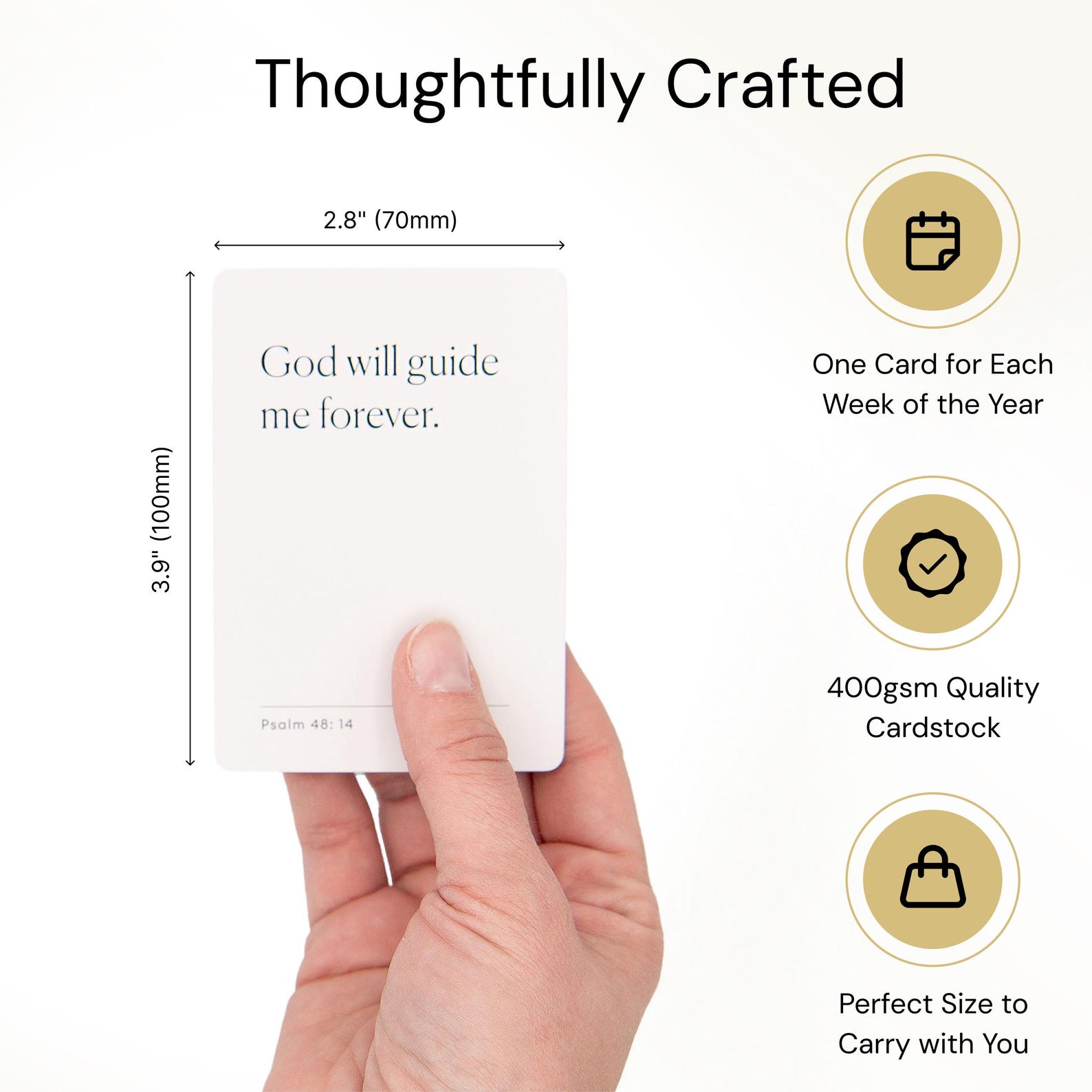 Biblical Affirmation Deck | 52 Card Deck of Bible Quotes | Daily ...