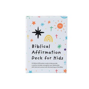 Kids Christian Affirmation Cards, 52 Biblical Affirmations With Bible ...
