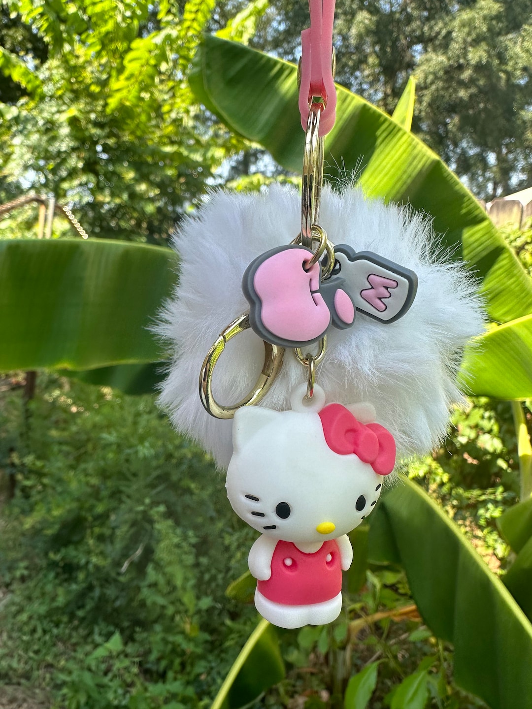 Hello Kitty Keychain - Etsy