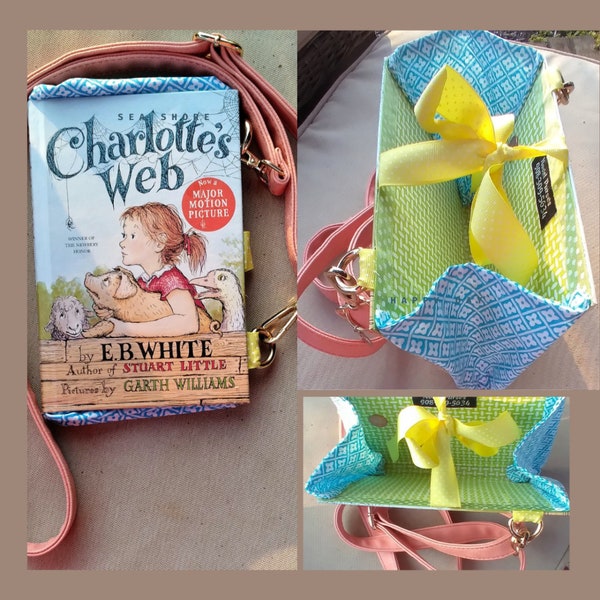 Book Purse - Etsy
