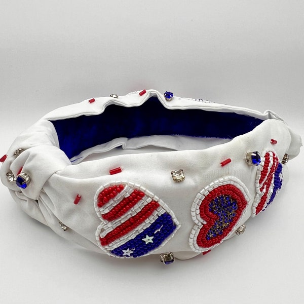 Patriotic Headband - Etsy