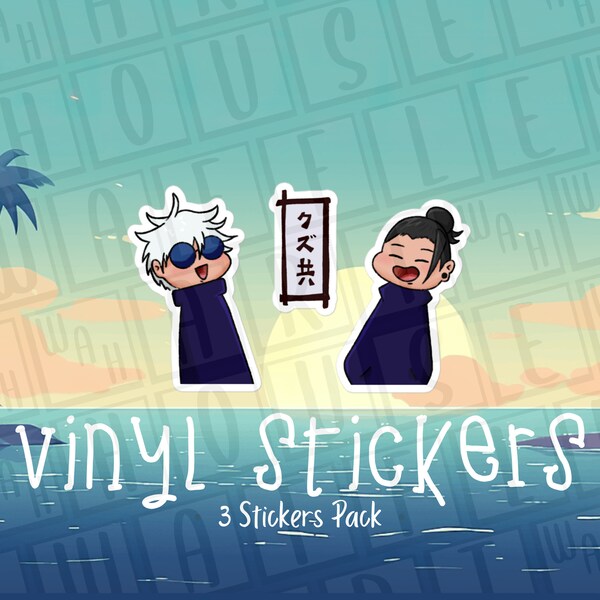 Chibi Geto Sticker - Etsy