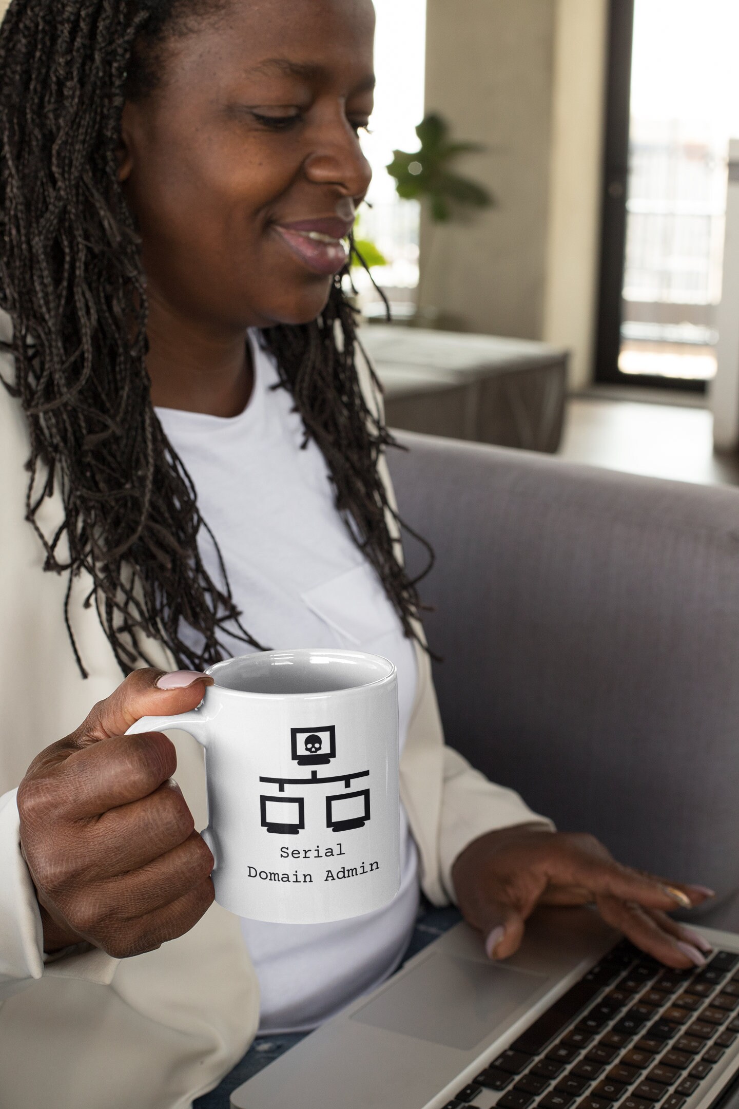 Serial Domain Admin Mug - Cyber Security Mug, Cybersecurity Gift ...