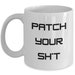 Patch Your Sh*t - Cybersecurity Gift, System Administrator Mug, Cyber ...