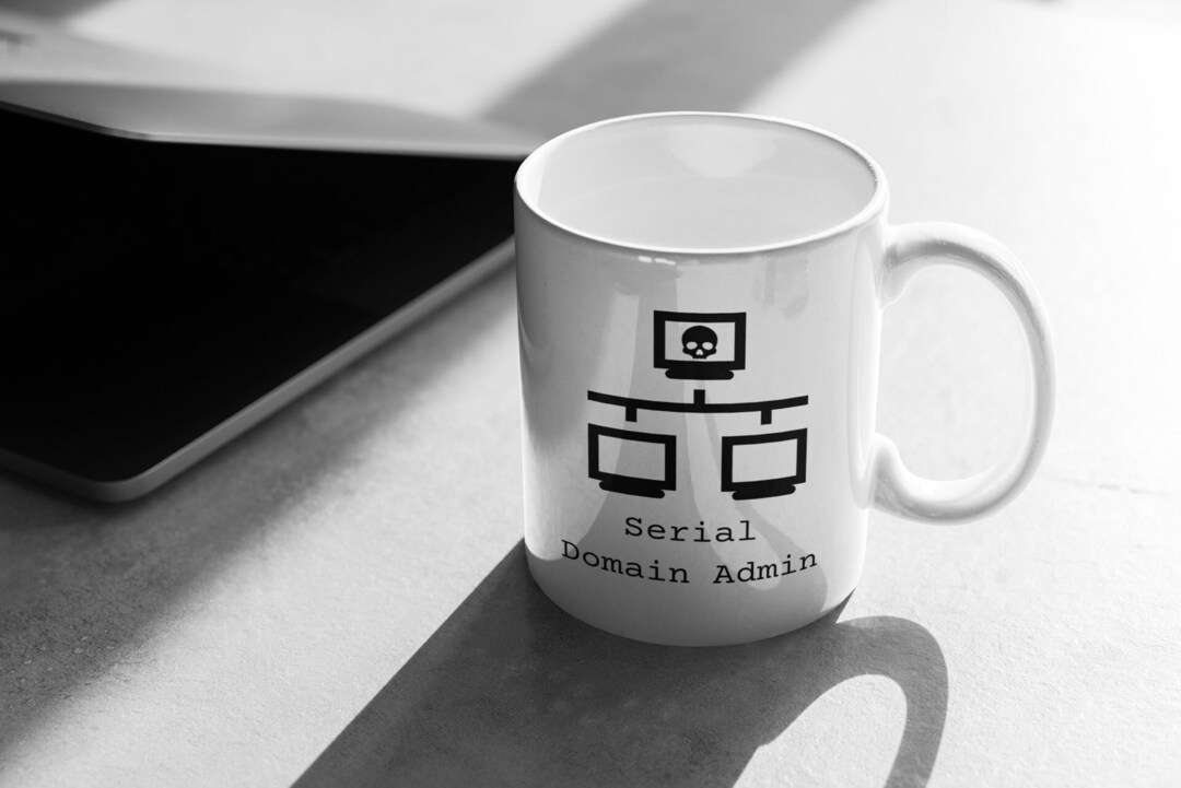 Serial Domain Admin Mug - Cyber Security Mug, Cybersecurity Gift ...