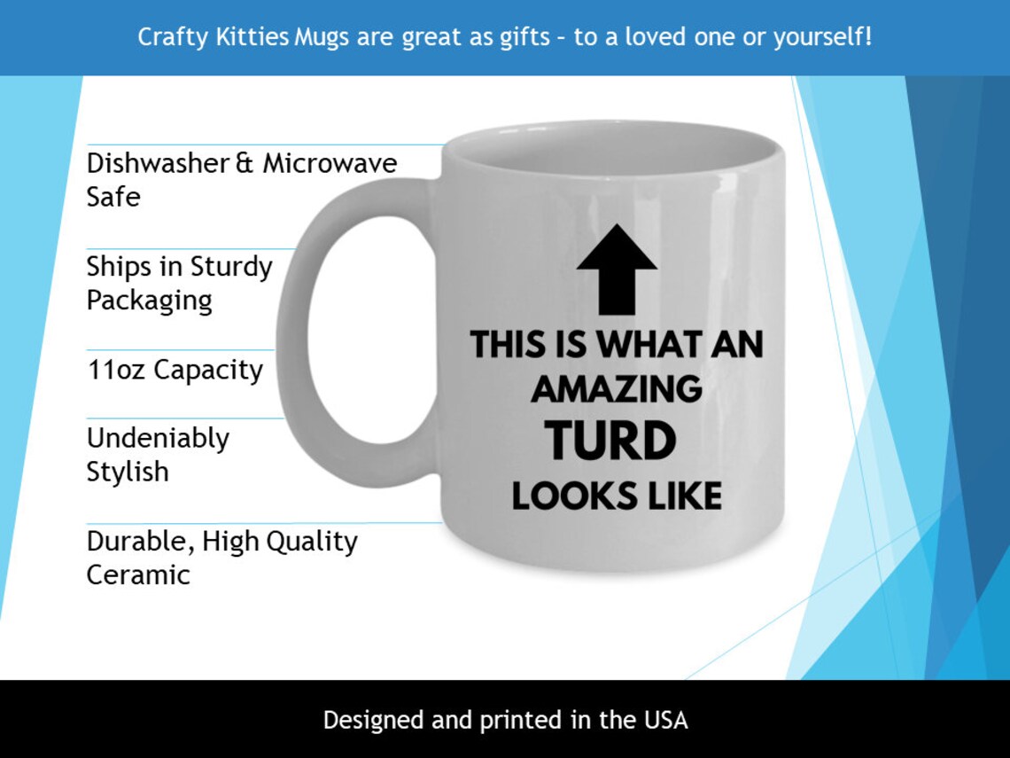Amazing Turd Coffee Mug Turd Mug Poop Coffee Mug Amazing - Etsy