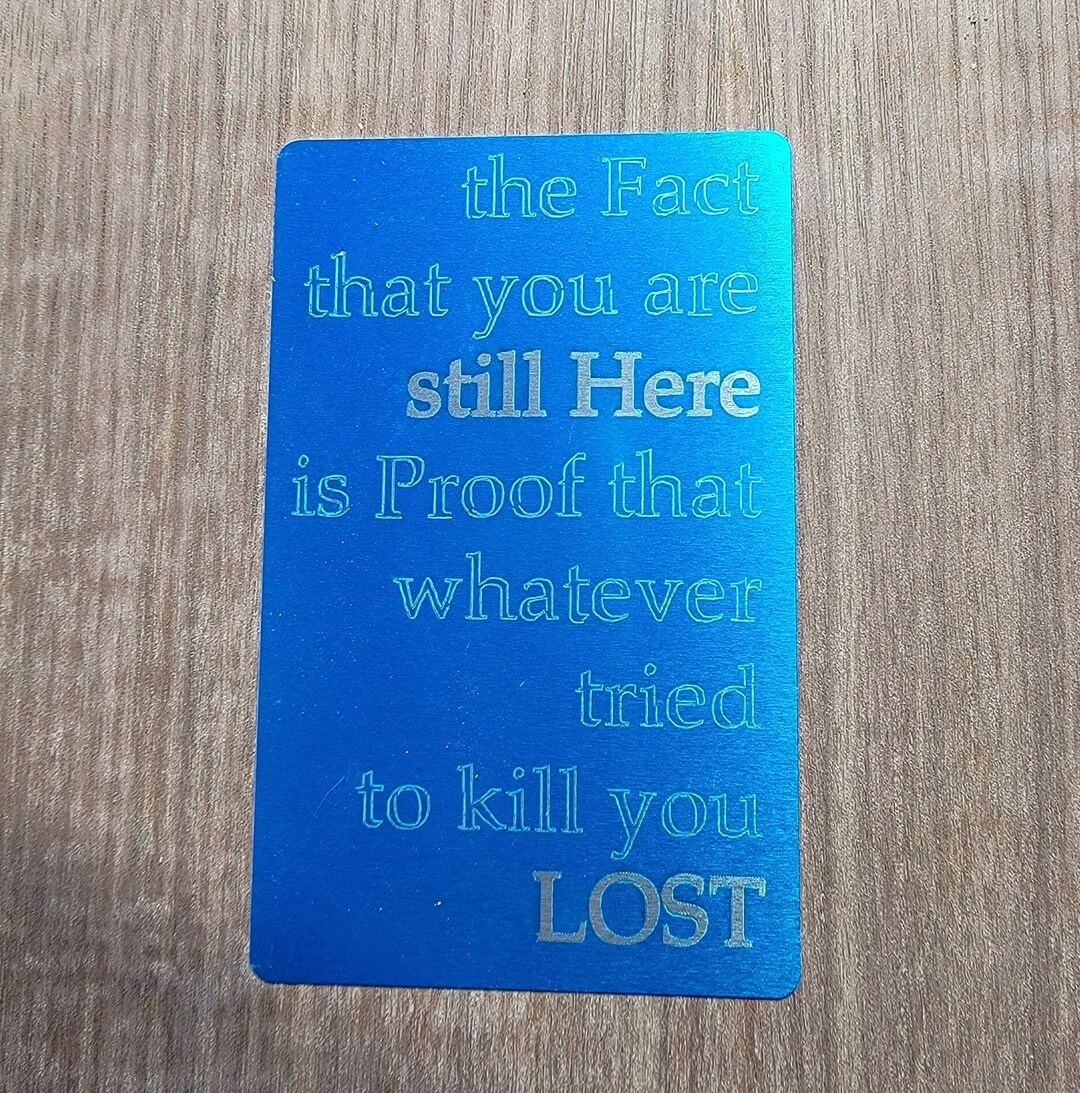 Cancer Affirmation Card for Those of Us in Treatment, Recovery, and ...