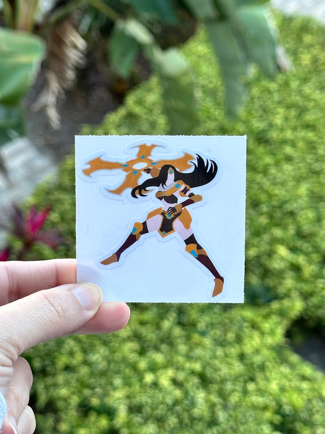 Sivir Vinyl Sticker, Waterproof Anime Window Decal, Laptop Sticker ...