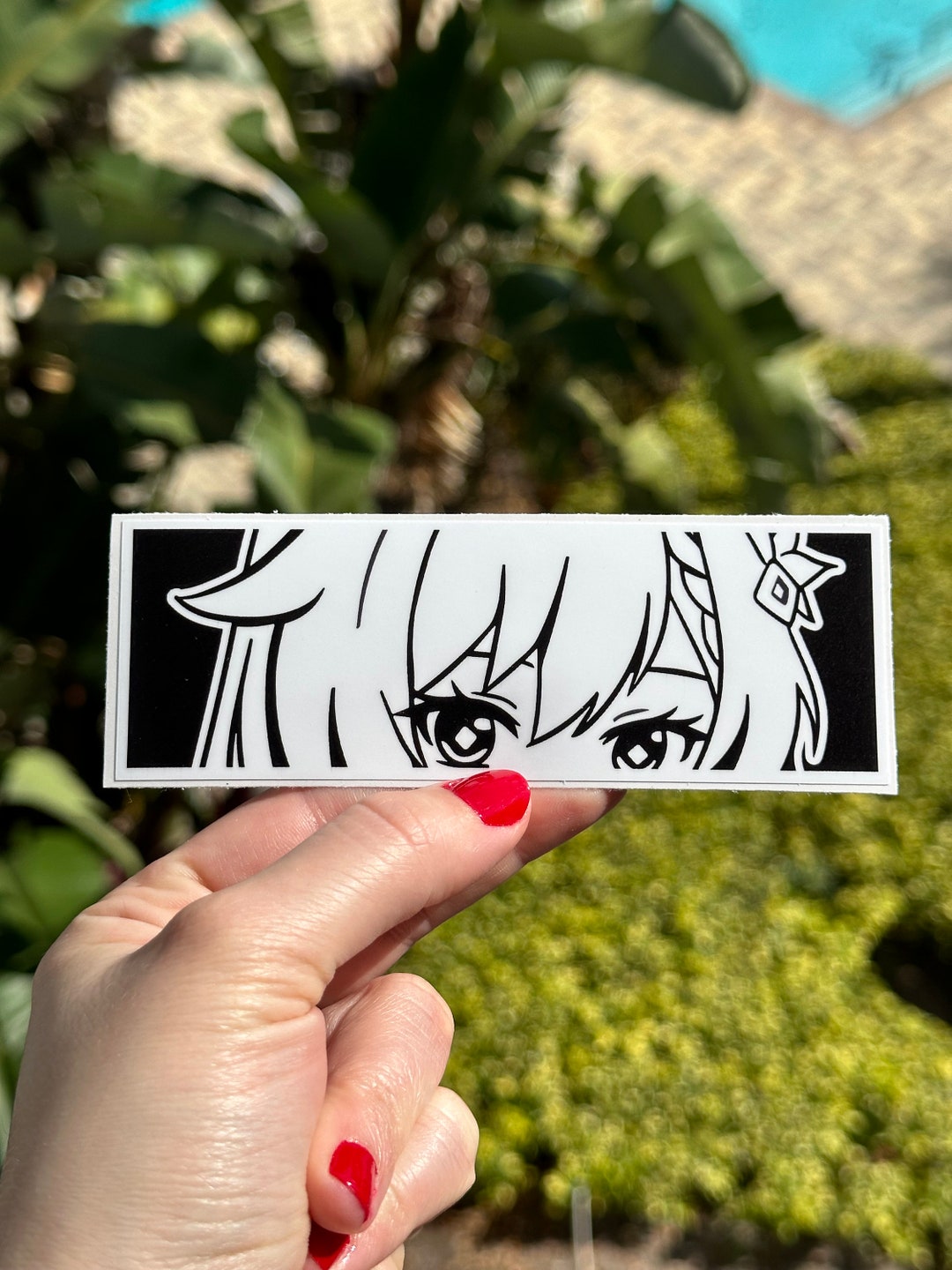 Anime Panel Vinyl Sticker, JDM Slapper Sticker Waterproof Window Decal ...