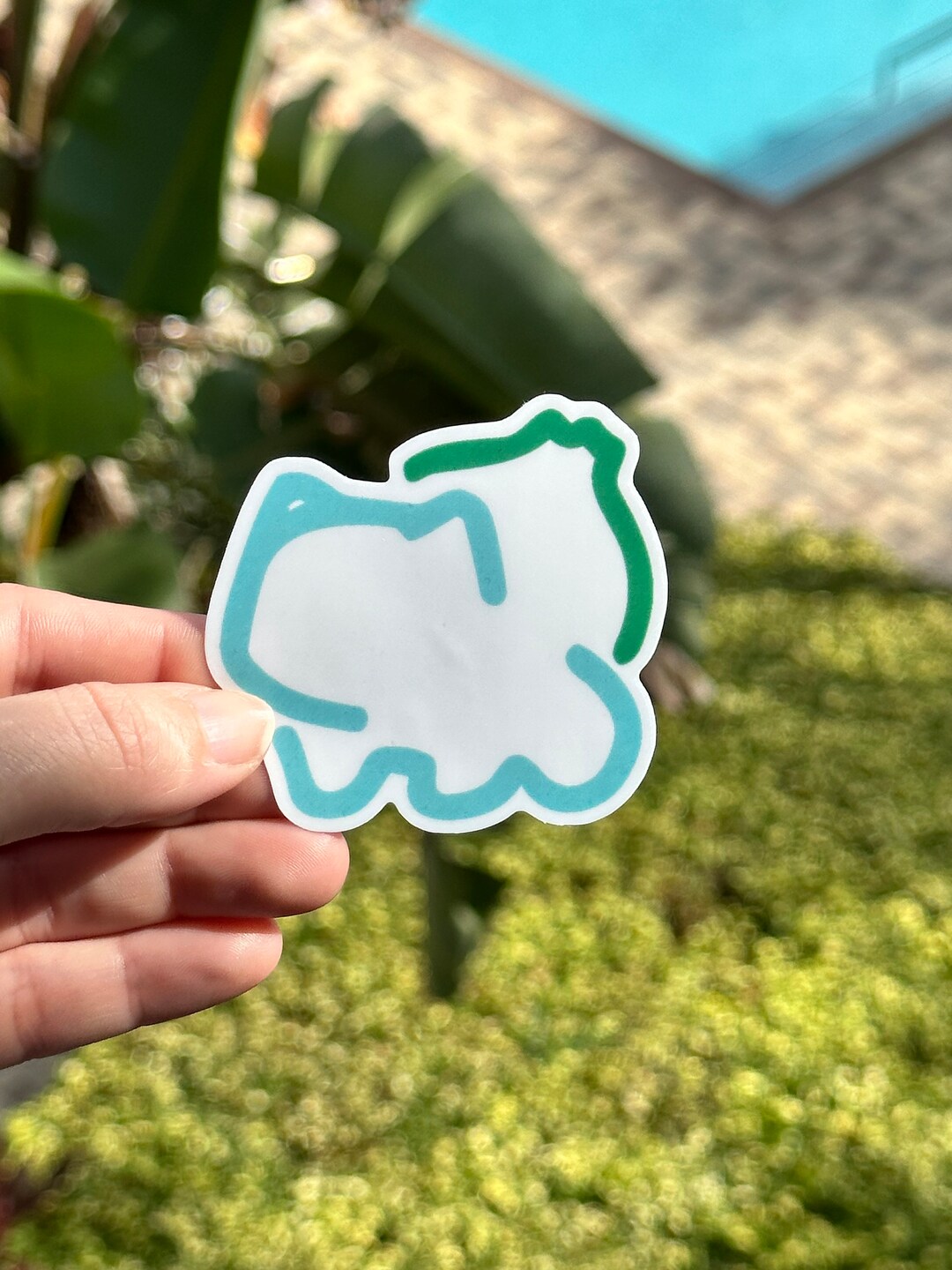 Bulbasaur Waterproof Vinyl Sticker - Etsy