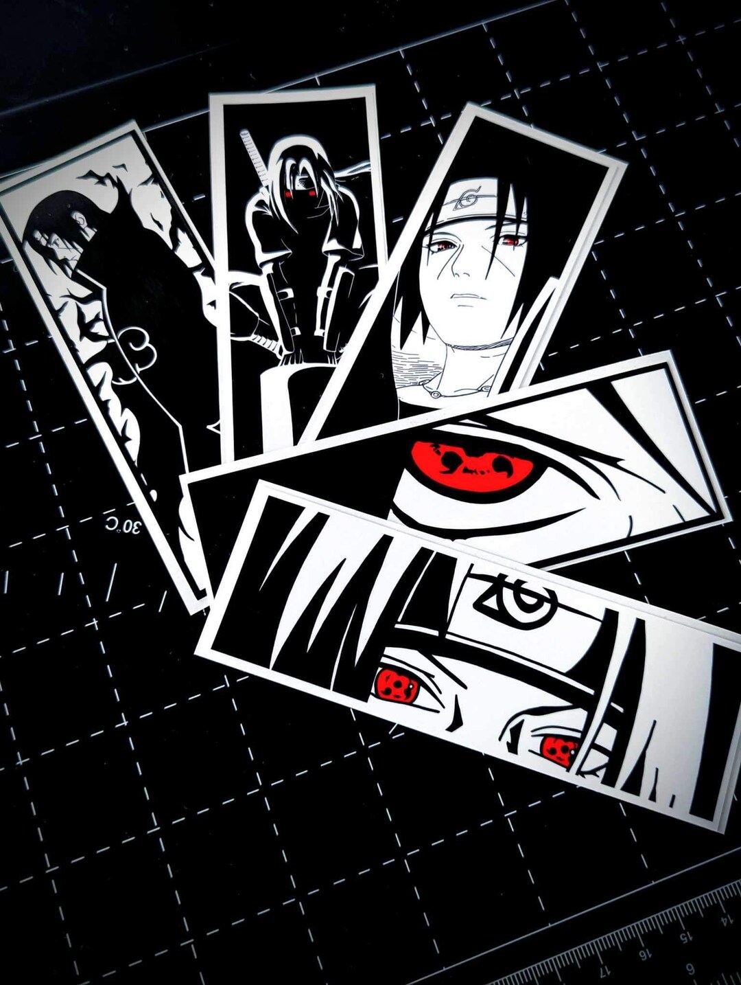 Itachi Vinyl Sticker Pack, JDM Slapper Sticker Waterproof Window Decal ...