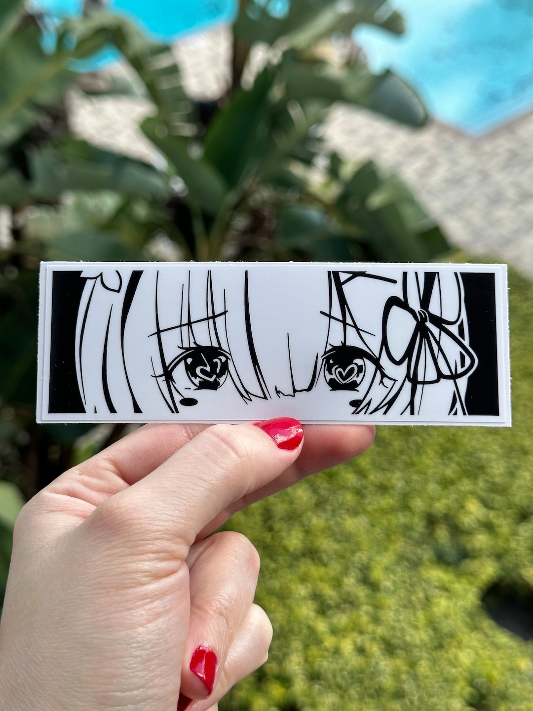 Rem Vinyl Sticker, JDM Slapper Sticker Waterproof Window Decal, Laptop ...