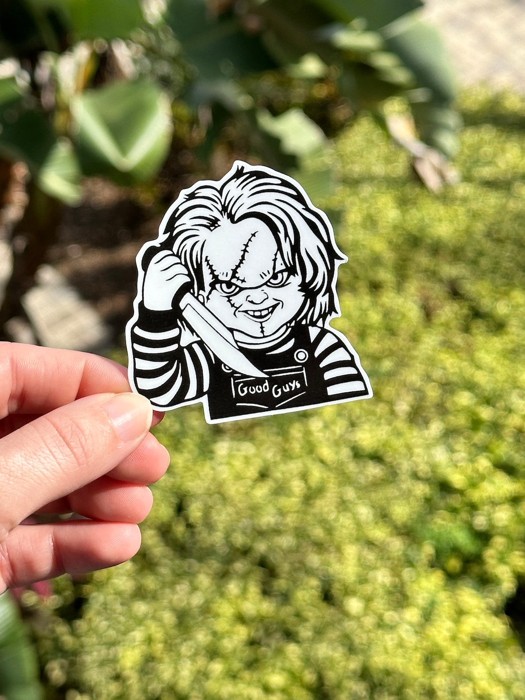 Chucky Waterproof Vinyl Sticker - Etsy