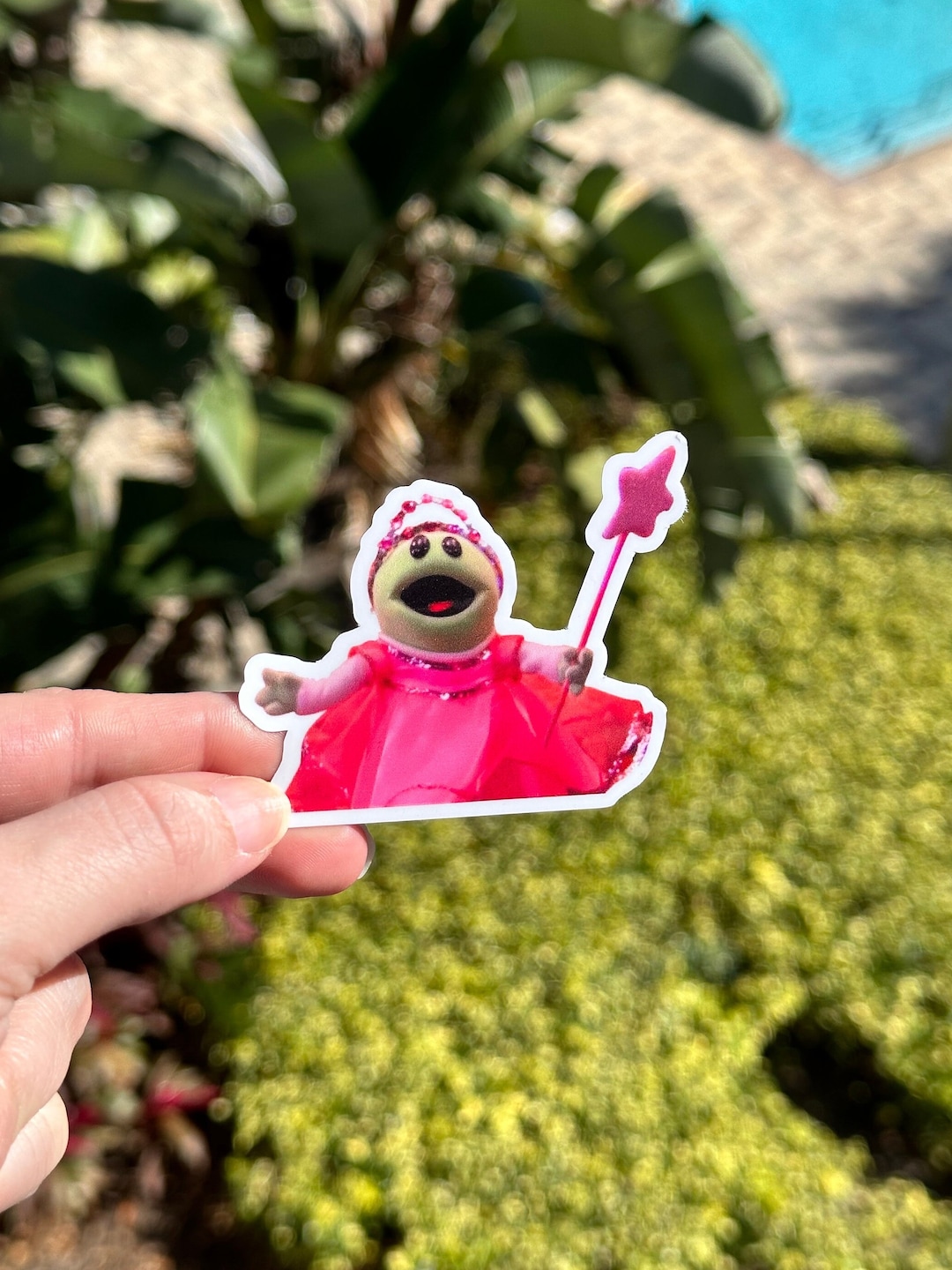 Nanalan Princess Mona Waterproof Vinyl Sticker - Etsy