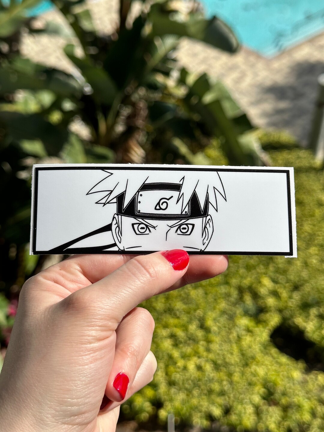 Naruto Vinyl Sticker, JDM Slapper Sticker Waterproof Window Decal ...
