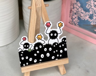 Celebrate Yourself Vinyl Sticker Soot Sprites Birthday Cake Die Cut ...