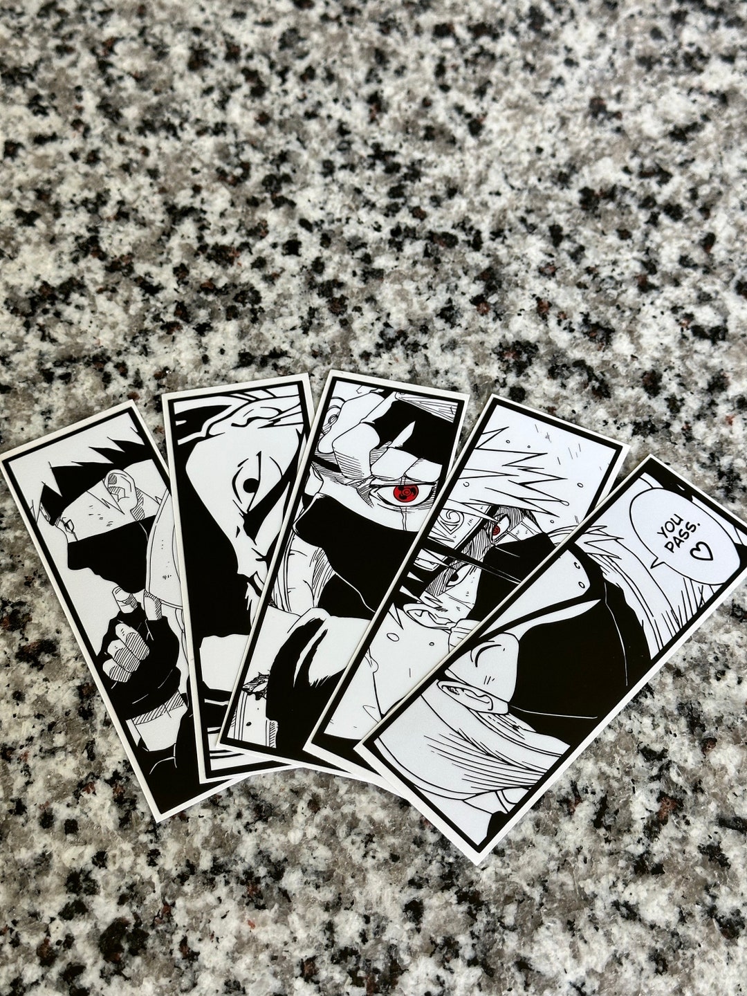 Ninja Heroes Panel-shaped Vinyl Sticker Anime & Manga-inspired Decal ...